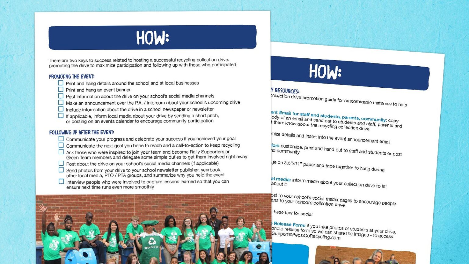 Free Recycling Collection Drive Guide and Other Tools - Recycle Rally