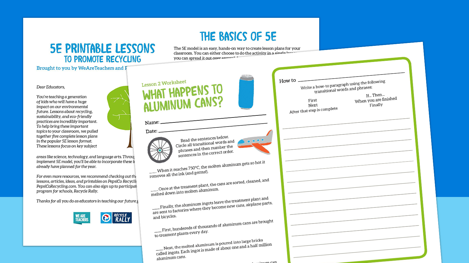 Lesson Plan: The Life Cycle of Recycling | PepsiCo Recycle Rally