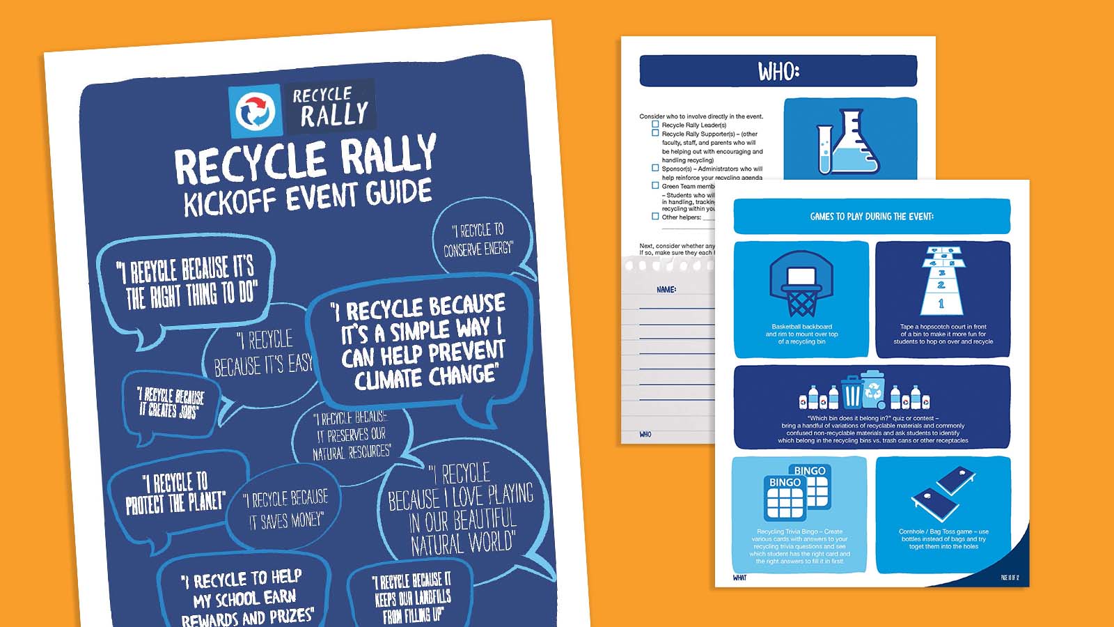 Free Recycling Kickoff Event Guide and Resources | Recycle Rally