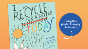 Free Recycling Pledge Poster