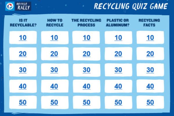 22 Fun and Free Recycling Games for Schools
