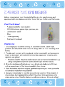 How to Make a Noisemaker From a Plastic Bottle