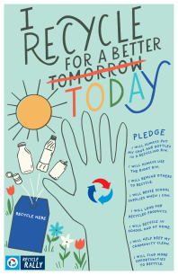 Free Recycling Pledge Poster