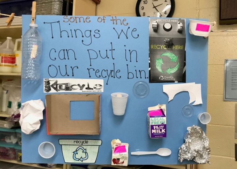 School Recycling Displays That Inspire Everyone to Recycle