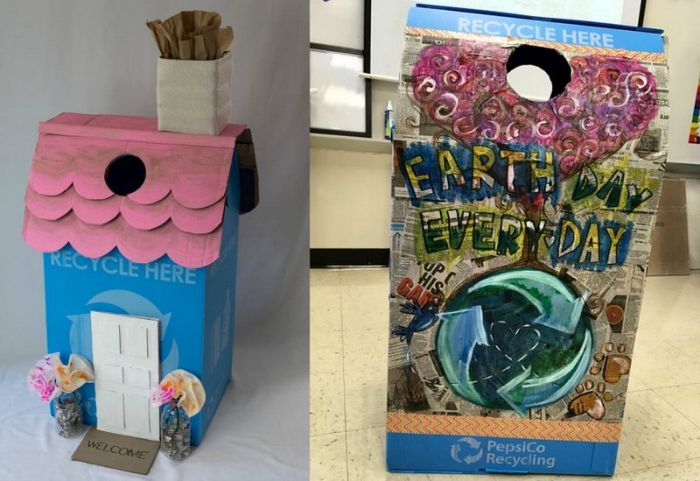15 Creative Ways To Reuse Materials For Art - PepsiCo Recycle Rally