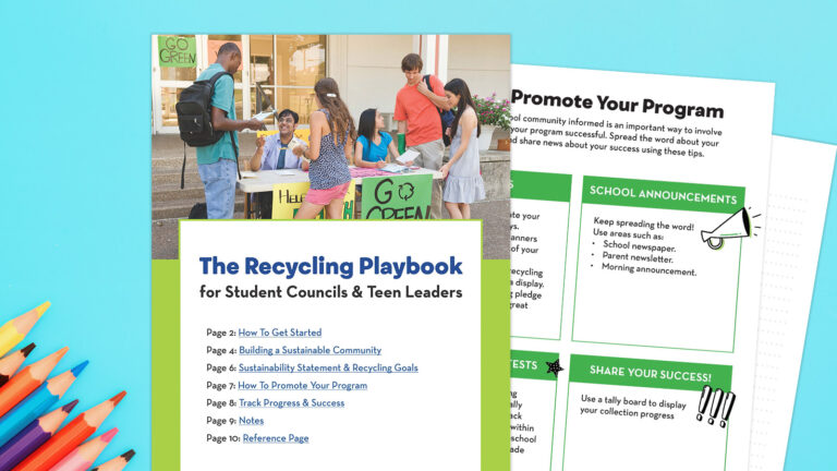 Free Recycling Playbook for Teens Who Want To Practice Sustainability