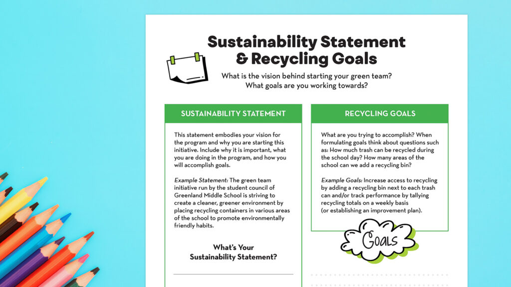 Free Recycling Playbook for Teens Who Want To Practice Sustainability