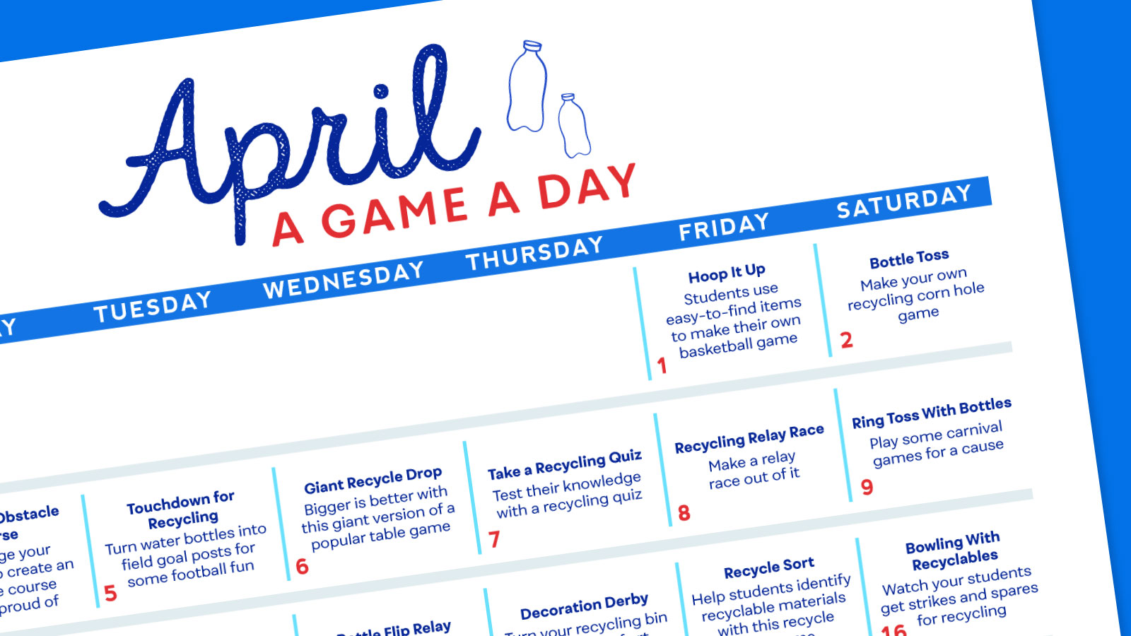 22 Fun and Free Recycling Games for Schools